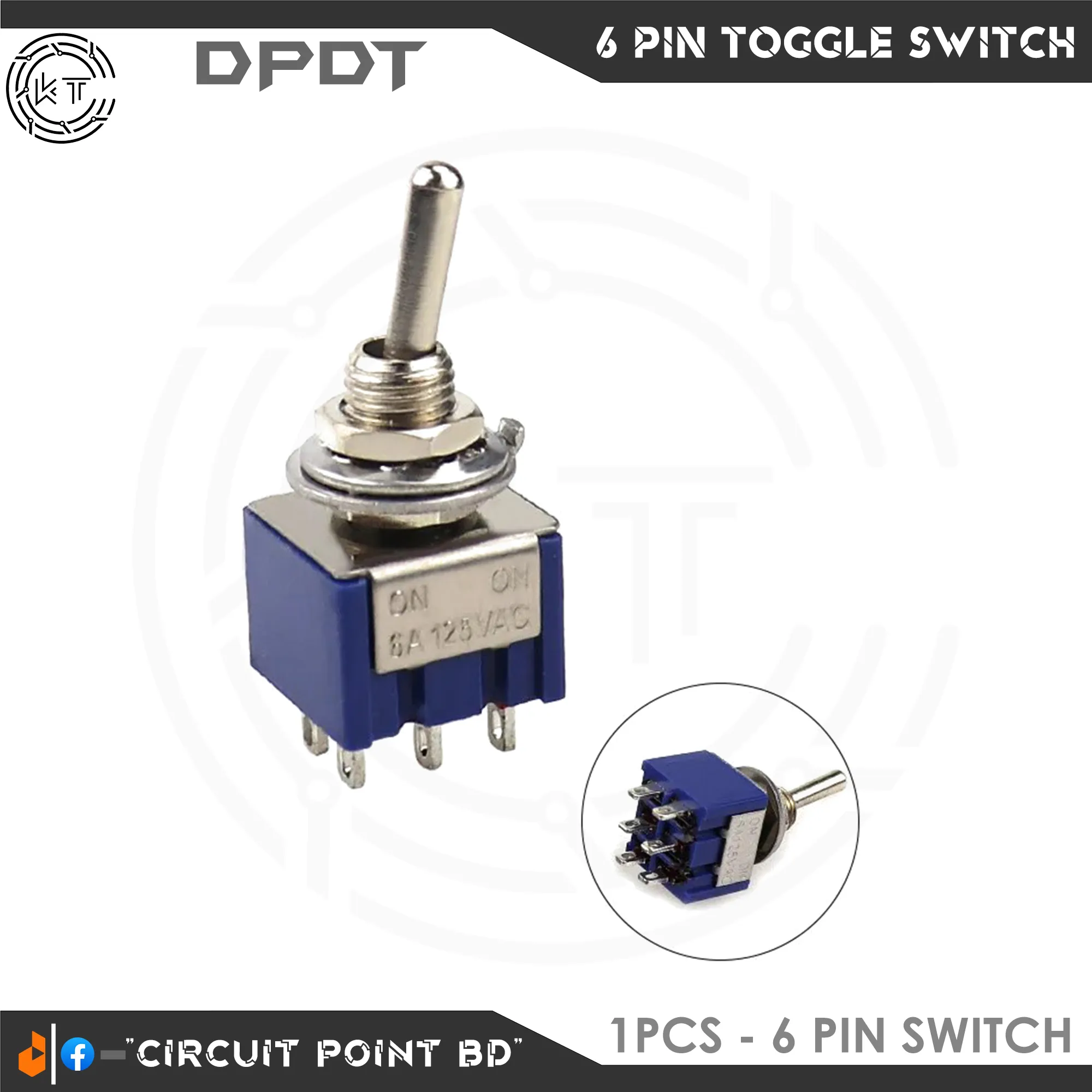 SPDT / DPDT Toggle Switch Set