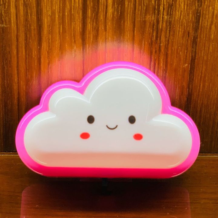 Beautiful Cloud Shape Night Light, LED DIM Light, Energy Saving Cartoon ...