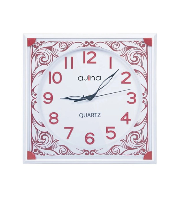 RFL Panama Wall Clock With Digit Square Black 838064 – BornilShop