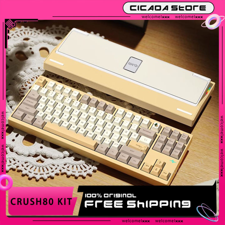 Wob Crush80 Keyboard Kit Rgb Aluminium Alloy Gamer Mechanical Keyboards ...