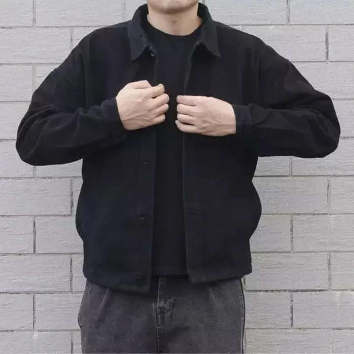 Men'S Fashion Winter Denim Jeans Jacket . - Denim Jacket | Daraz.com.bd