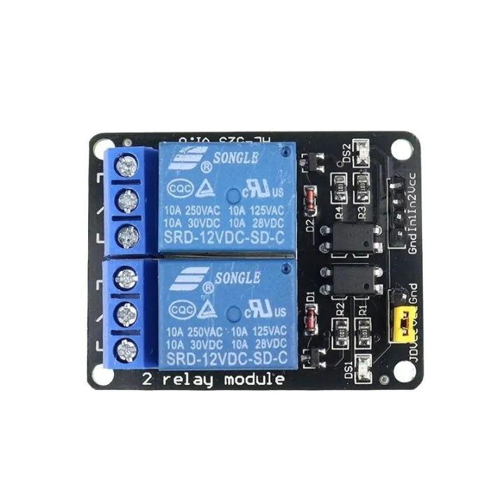 DC-5v 2 Channel Relay Module | Daraz.com.bd