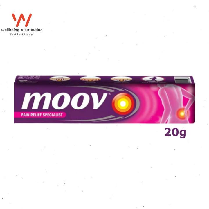 MOOV Pain Relief Specialist Cream 20G (Made in India) | Daraz.com.bd