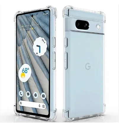 For Google Pixel 7A Back Case Phone Case Crystal Clear Ultra Thin Slim ...