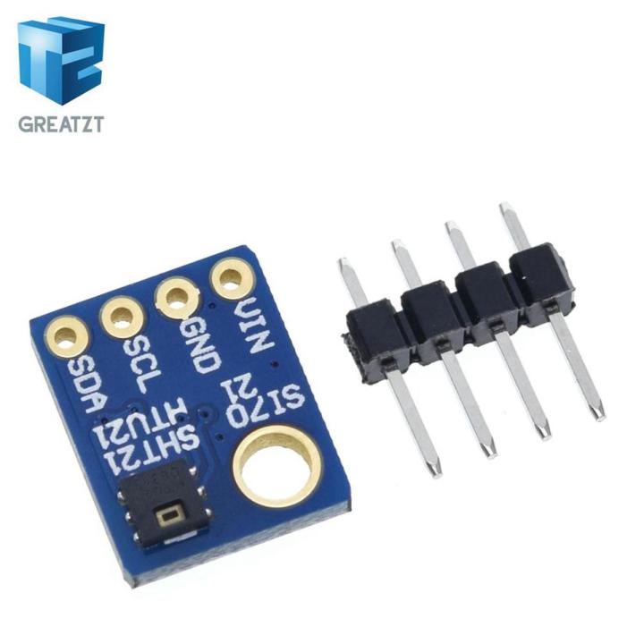 【happy one】Si7021 GY-21 Module Industrial Precision Humidity I2C IIC ...
