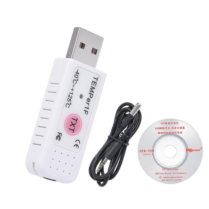 PCsensor USB Thermometer Temperature Sensor Data Logger Recorder for PC ...