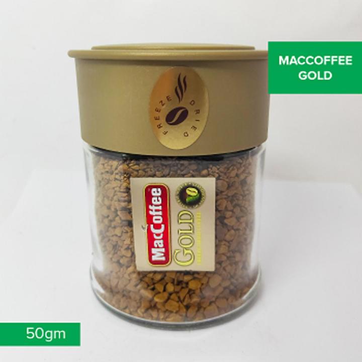 MacCoffee Gold Freeze Dried Coffee Jar – 50 gm | Daraz.com.bd