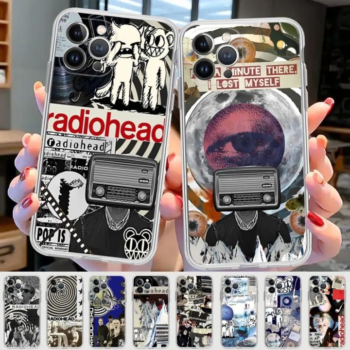 Vintage Fashion Design Radiohead Phone Case For IPhone 15 8 7 6 6S Plus ...