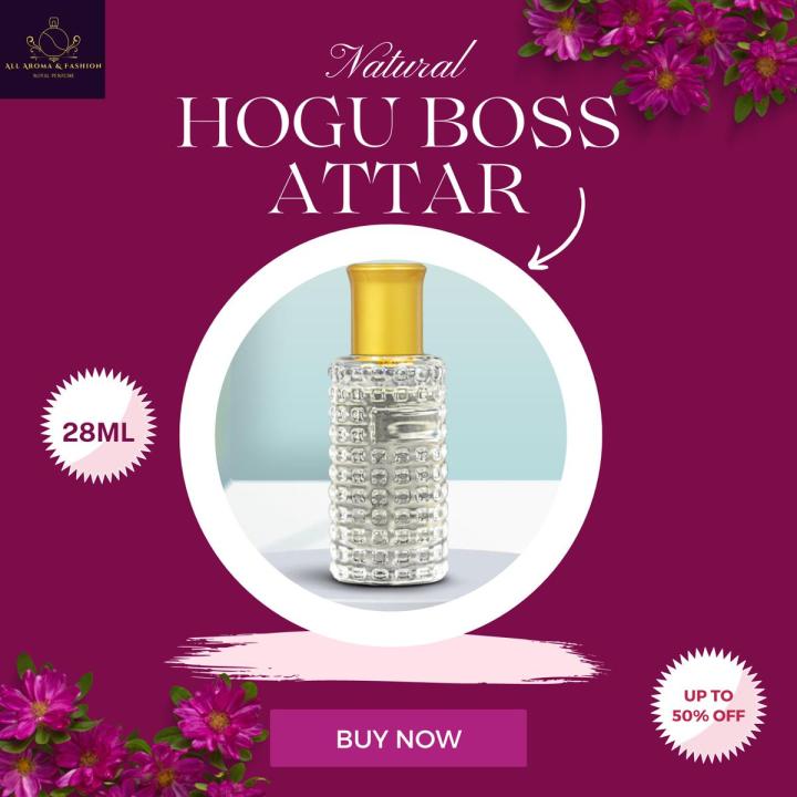 Hogo Boss -28ml (Official) Perfume Oil(attar) | Daraz.com.bd