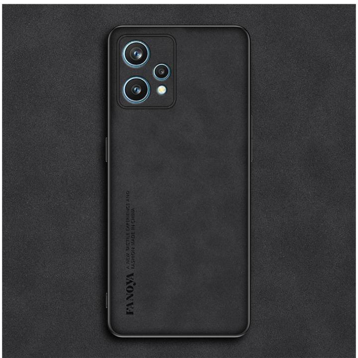 for Realme 9 4G Case Soft Pure Leather Slim Matte Back Cover | Daraz.com.bd