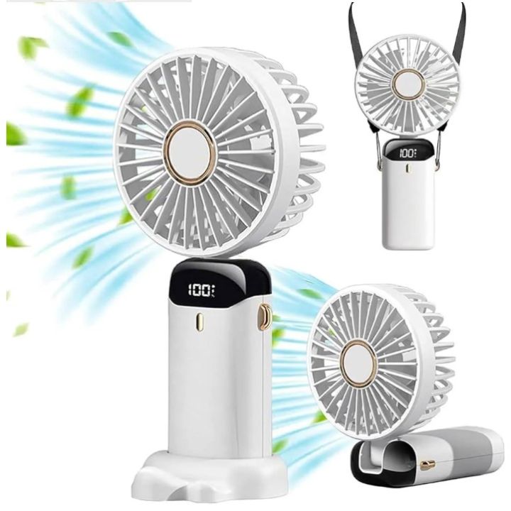 Type-C Portable Fan with Battery Indicator – Ideal for Summer Cooling ...
