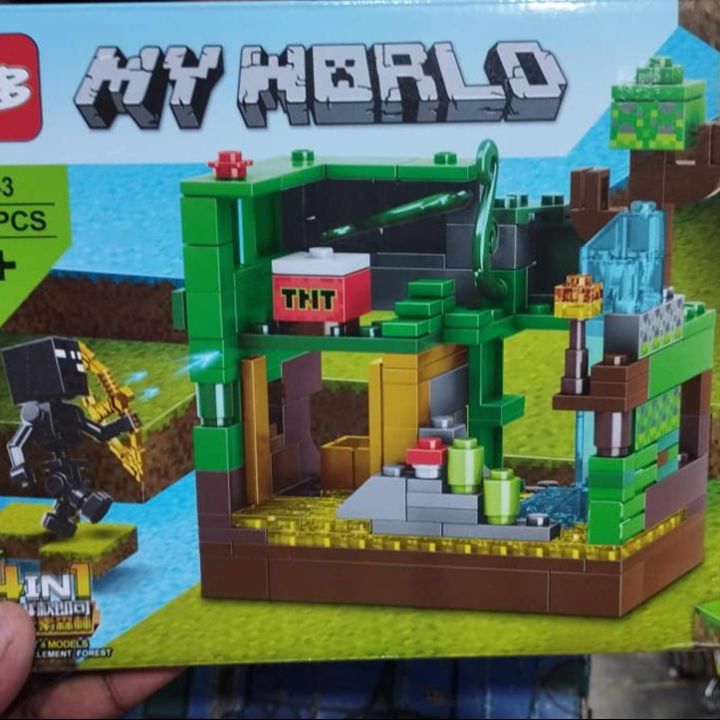 Building Block Set Compatible With LEGO My World Series-(170pcs ...