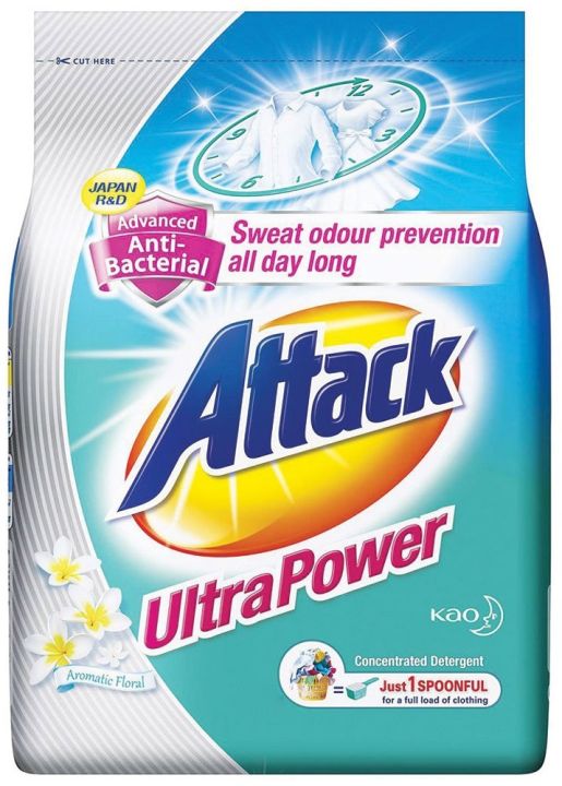 Attack Detergent Powder -Ultra Power-3kg | Daraz.com.bd