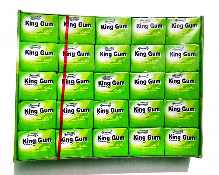 King Gum Watermelon Flavor Chewing Gum Box - 50 Piece | Daraz.com.bd