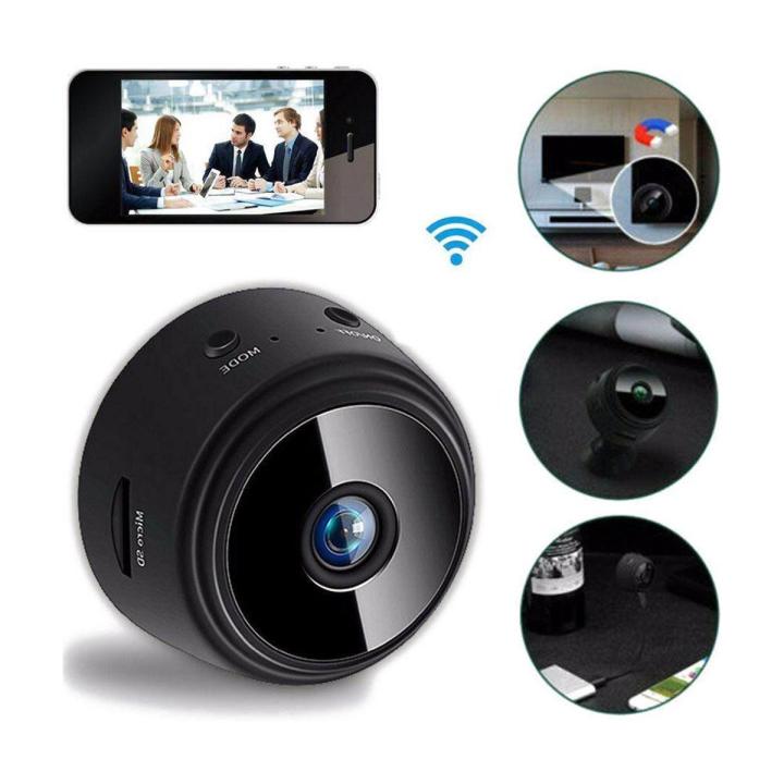 A9 Mini WiFi Camera 1080P Full HD Night Vision Wireless IP Camera ...
