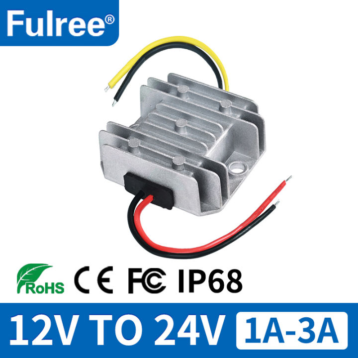 【Shop the Latest Trends】 Fulree 12v To 24v 1a 2a 3a Step Up Voltage Car ...