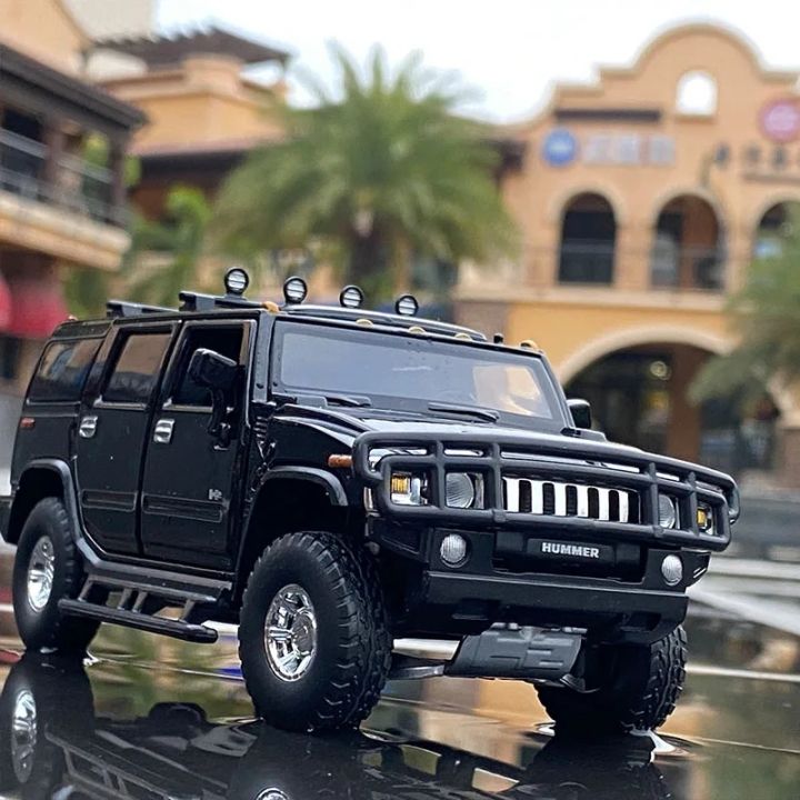1:32 HUMMER H2 Alloy Car model Off-road vehicle Car Diecasts & Toy ...