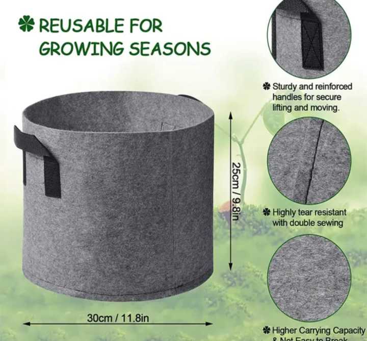 Special Combo odder -10 peace Geo Bag 05 Gallon Capacity (Dia 12" Hight ...