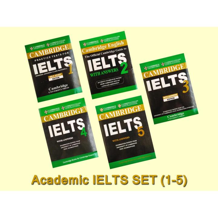 Cambridge Academic IELTS (1-5) Set - Self Study Student's Book (Without ...