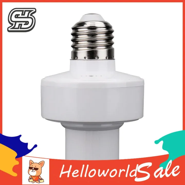 HelloWorld Smart Light Socket Flame Retardant Wide Compatible Voice ...