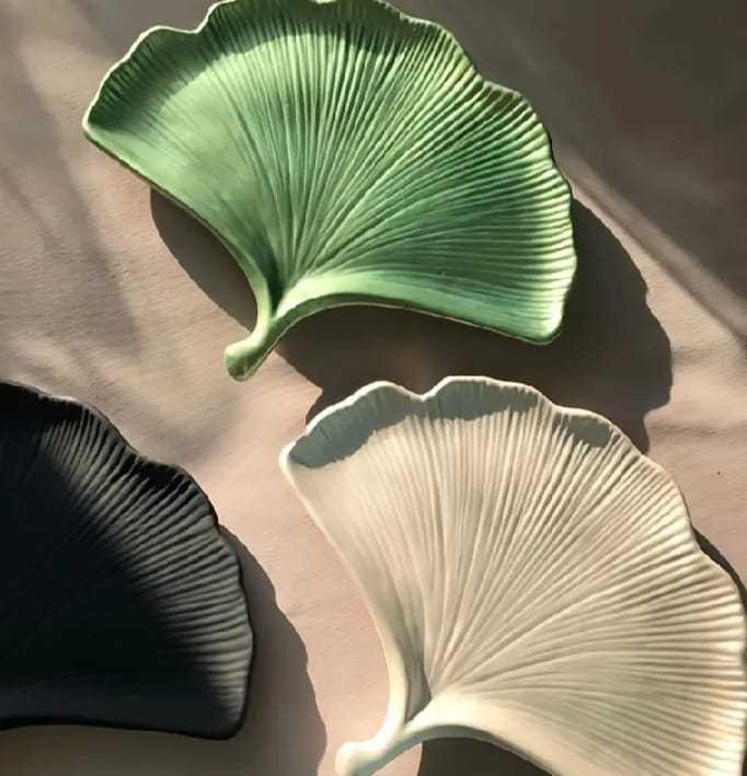 01 pcs Colourful gypsum Big leaf for home decore | Daraz.com.bd