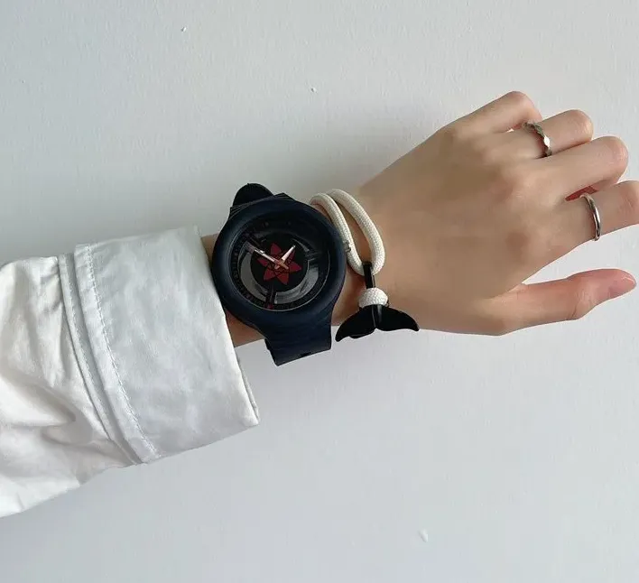 【Hengli jewelry story】Naruto Collaboration Watch Sharingan Men's ...