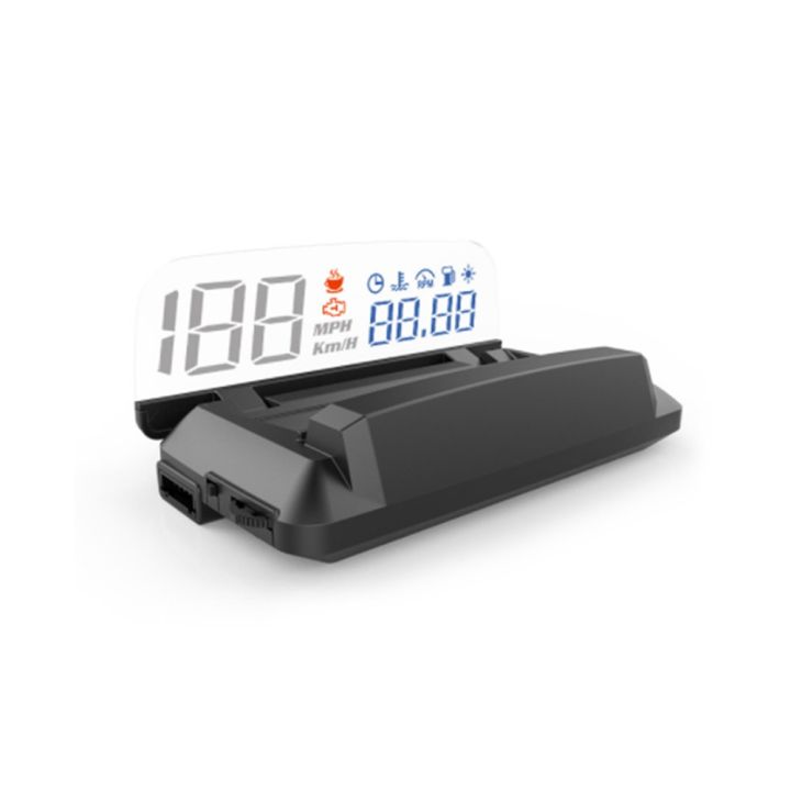 Car Headup Display LED Speedometer Projector with Speed/Time/Water ...
