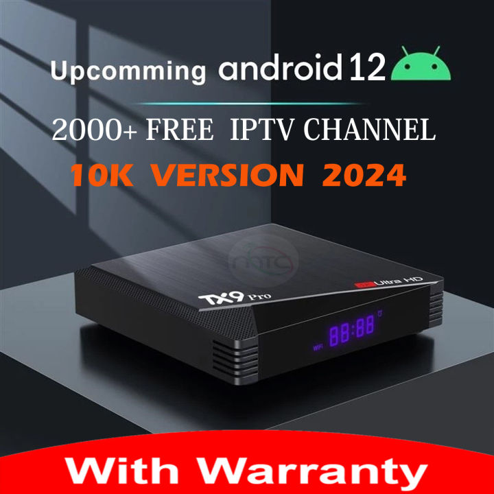 TX9 Pro 10K Android TV Box - 8GB RAM, 128GB Storage, and the Latest ...