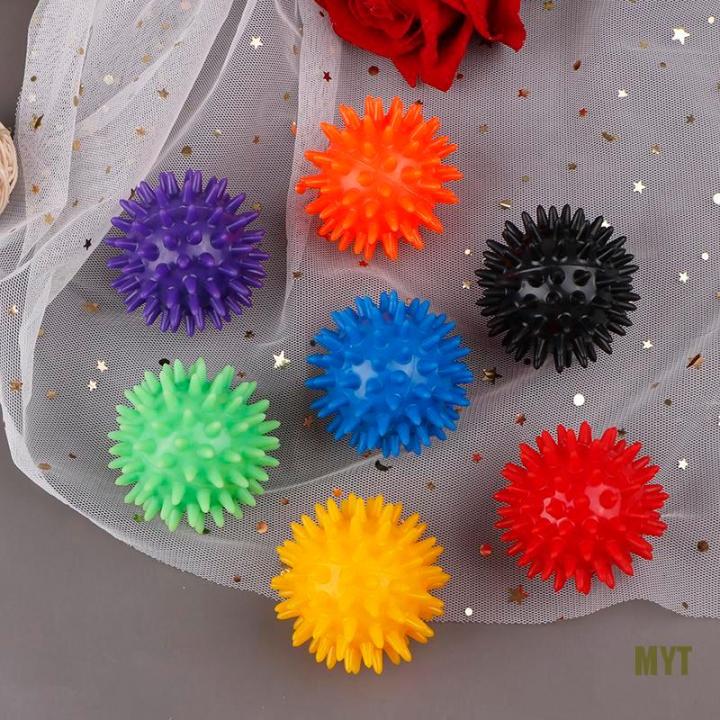 HRT Full Body Spiky Massage Ball Hard Stress Ball 6cm For Fitness Sport ...