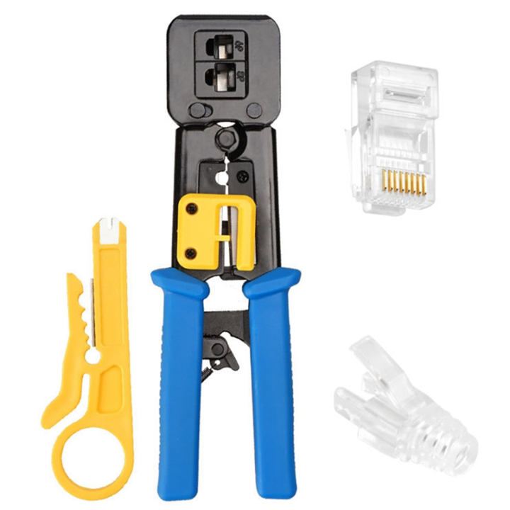 Multifunctional RJ45 Crimper Network Tool Pliers 6P 8P Cable | Daraz.com.bd