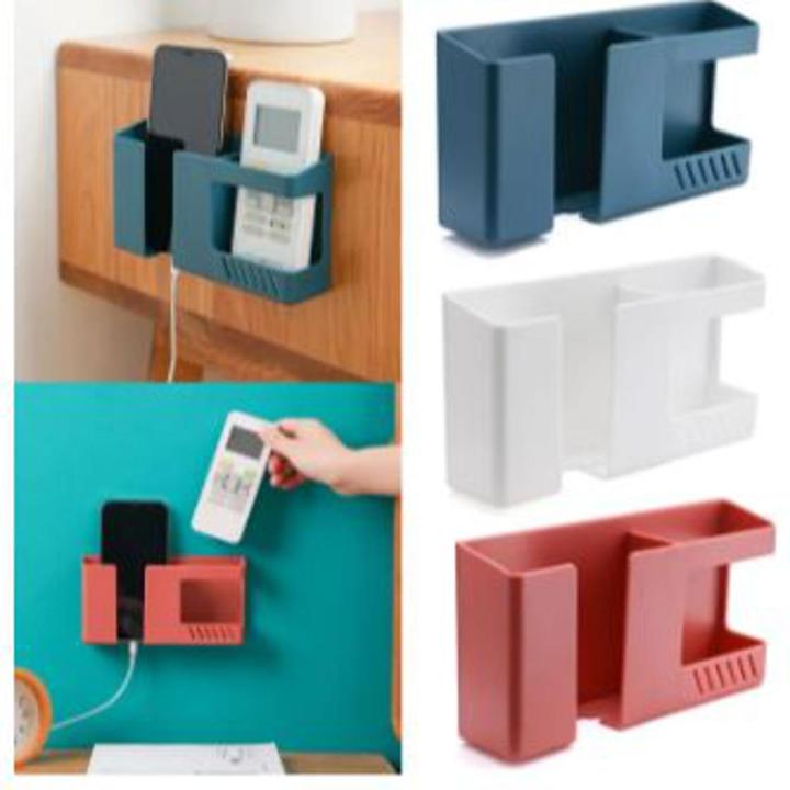 Wall-Mounted 2-In-1 Mobile Phone Stand Holder | Daraz.com.bd