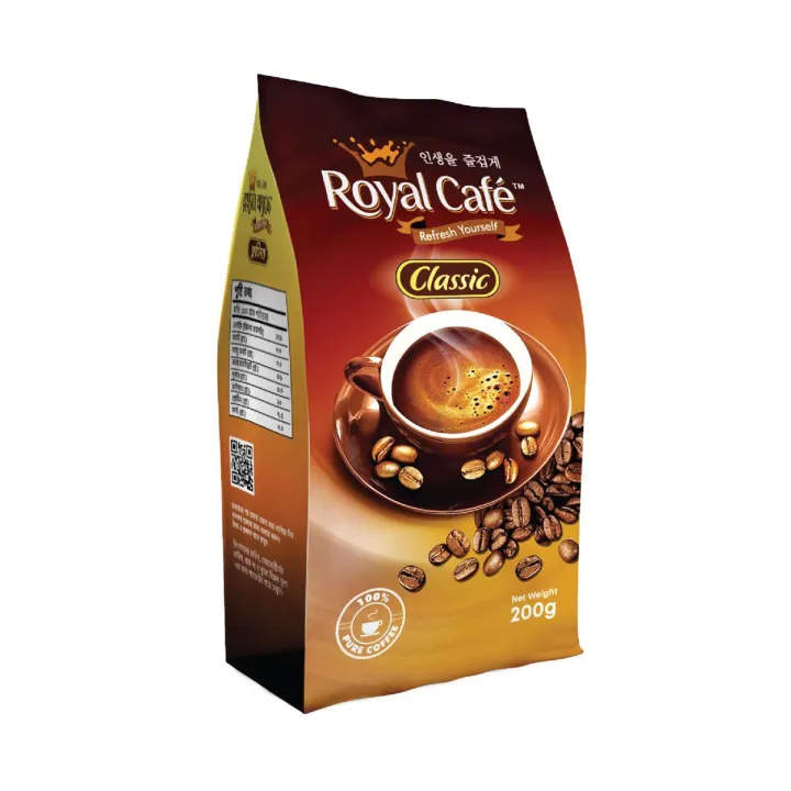 Royal Cafe Classic Coffee 200Gm - Coffee | Daraz.com.bd