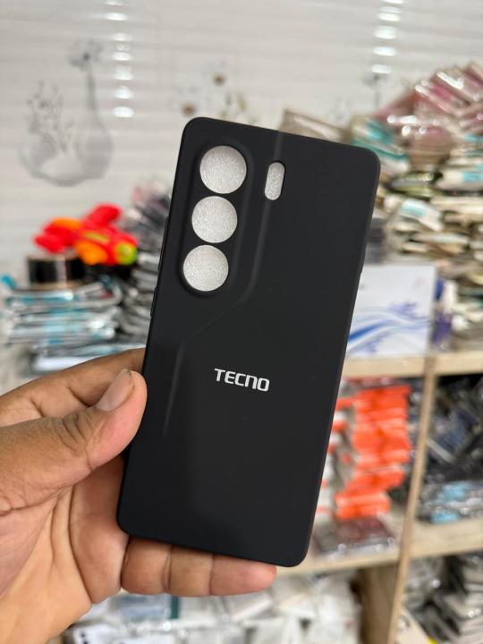 Tecno Camon 40 Back Cover Soft Premium Net Case With Comrfoft Silicone ...