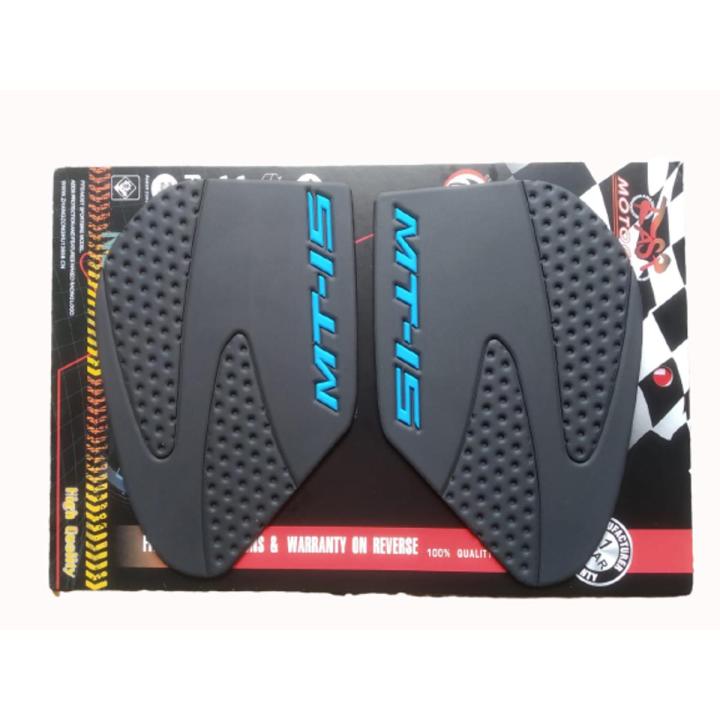 Tank Side Pad for Motorcycle tank protector Yamaha MT-15. Blue | Daraz ...