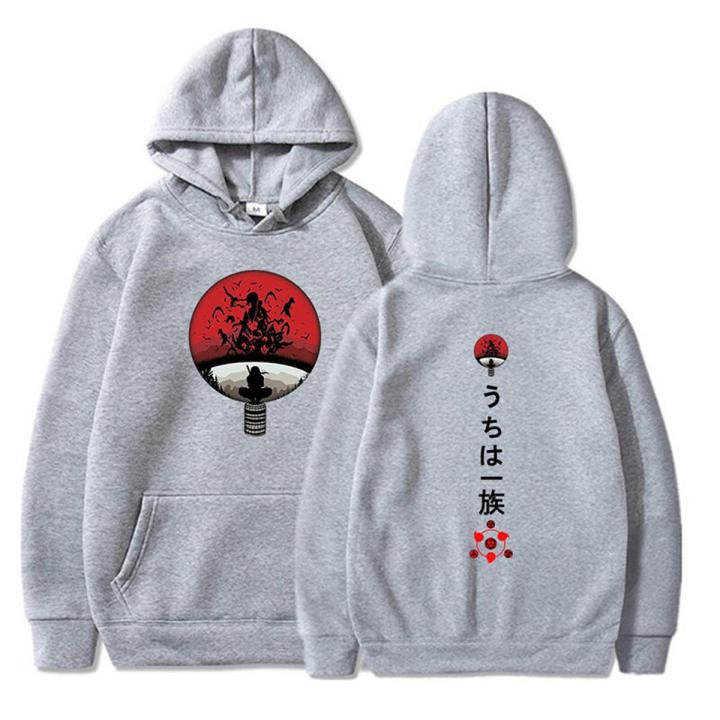 Itachi Hoodie Anime Sweatshirt Uzumaki Akatsuki Sakura Kakashi Sasuke ...