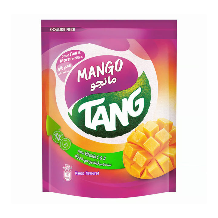 Tang Mango Flavoured Instant Drink Powder pouch 375gm | Daraz.com.bd