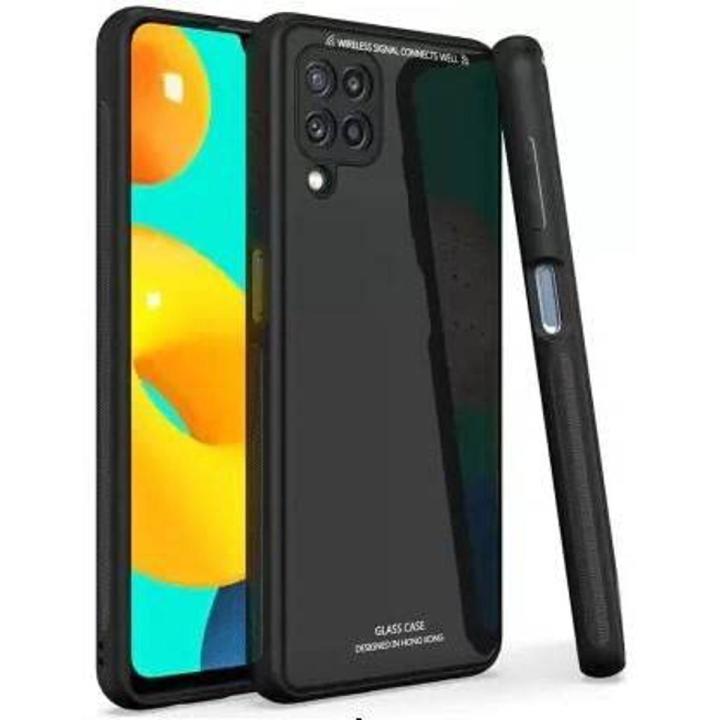 Glass Case for Samsung Galaxy f32/m32 4g Cover Full Protection Tempered ...