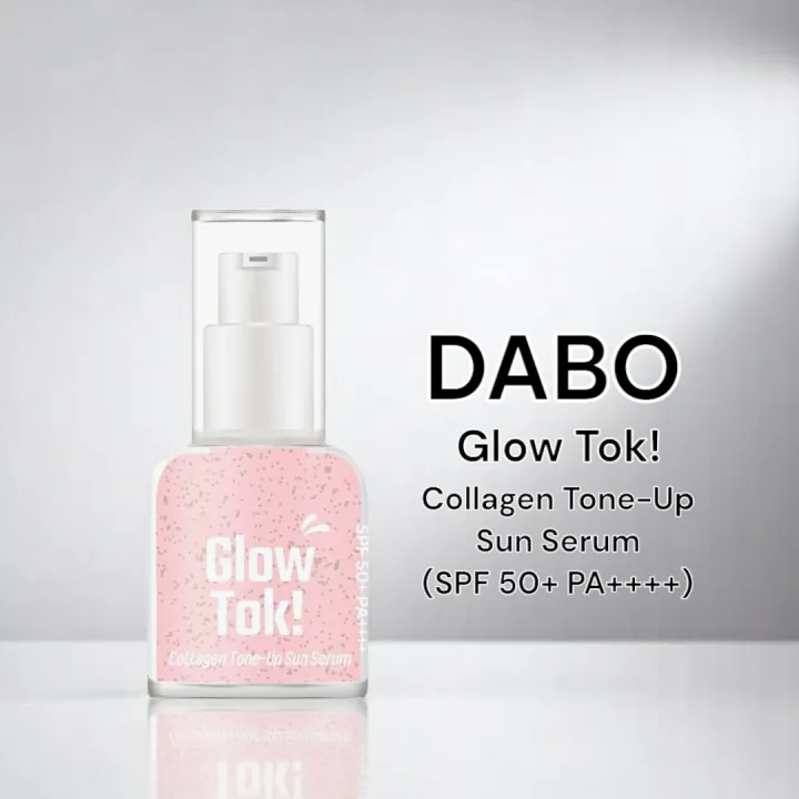DABO Glow Tok Collagen Tone-Up Sun Serum SPF 50+ PA++++ 30ml | Daraz.com.bd