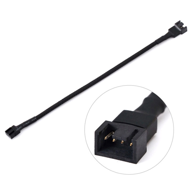 4 Pin PWM Connector Case Fan Extension Power Cable for Compure CPU ...