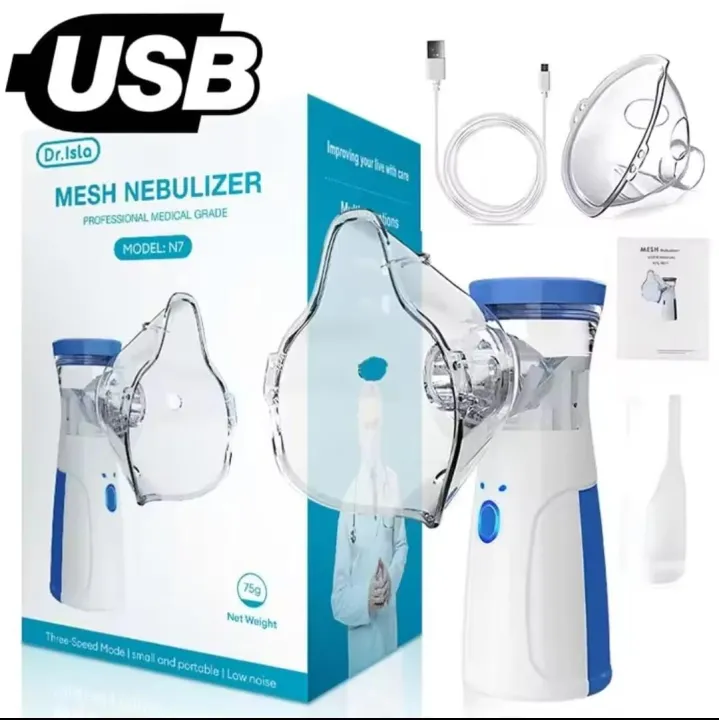 Handheld Portable Fine Atomization Nebulizer, Mesh Atomizer, Silent ...