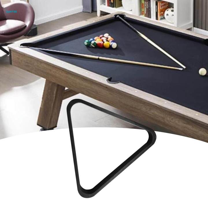 Solid Wood Billiard Triangle Ball Rack Table Pool Ball Rack Snooker ...