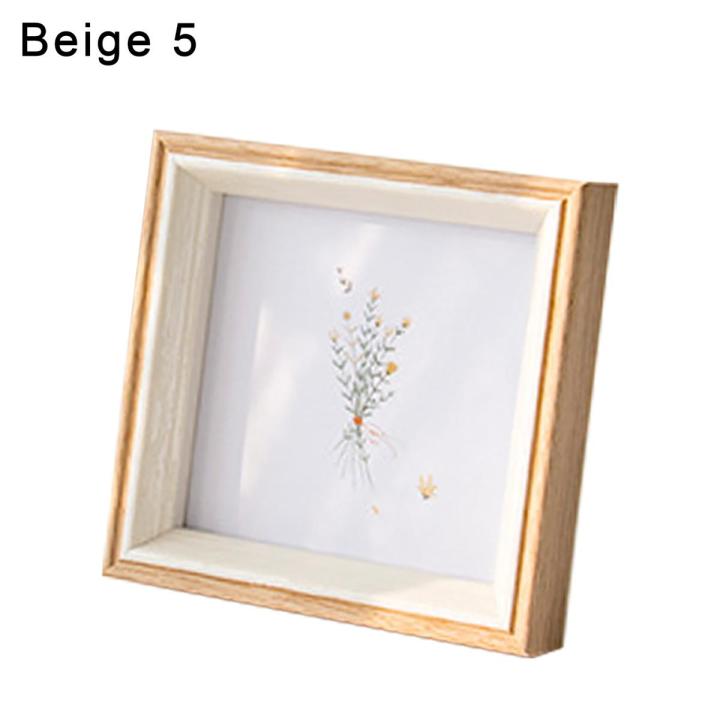 Portable Picture Frame Delicate Resin Square Anti-deform Photo Holder ...