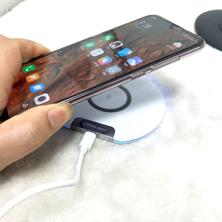 wireless charger, 10W fast charging QI standard | Daraz.com.bd