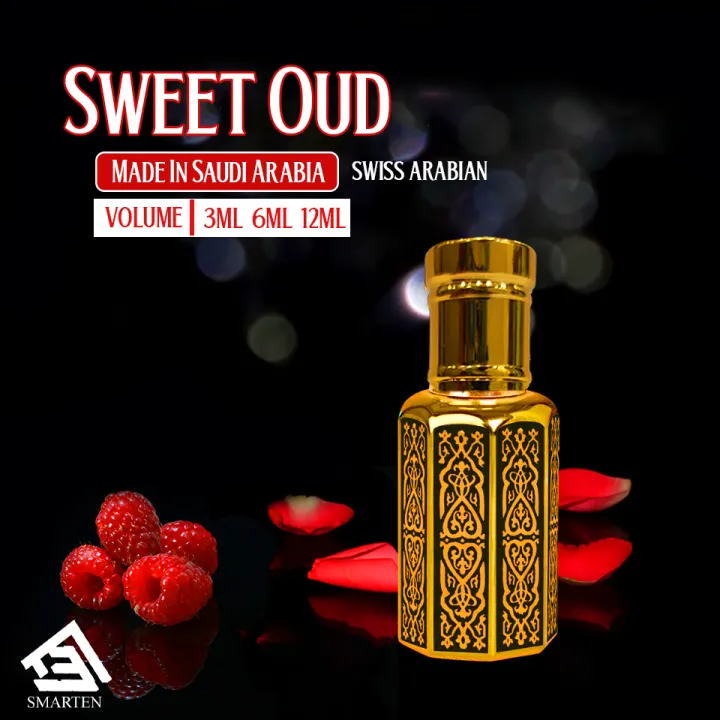Sweet Oud-Made In Saudi Arabia- premium long lasting attar for man and ...
