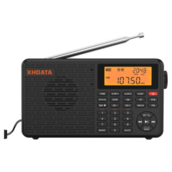 XHDATA D109 Portable Shortwave Radio, World Band, DSP, Good Reception ...