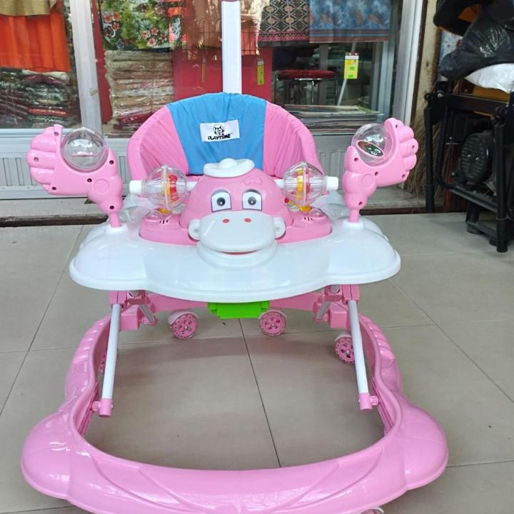 Smart Baby Walker - Pink & White | Daraz.com.bd