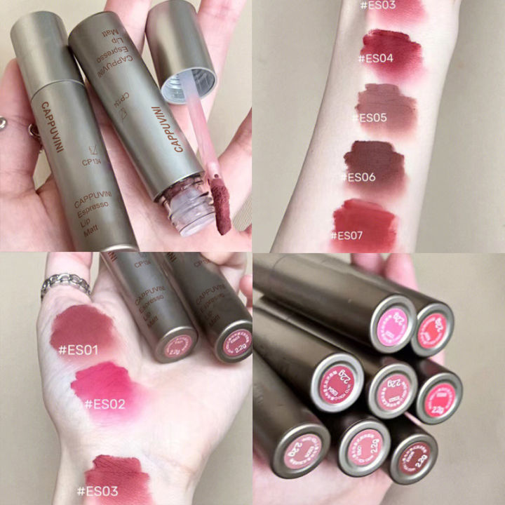 MOOSUN Vintage velvet Matte Lipstick Korean Liquid Lipstick Long ...