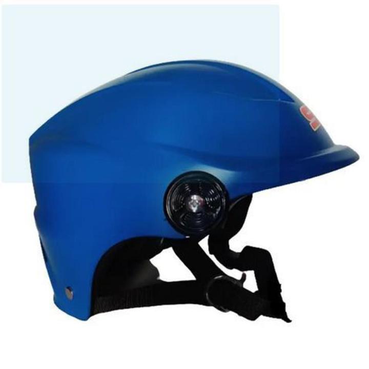 SFM HALF FACE CAP BIKE HELMET FOR MEN & WOMEN - BLUE | Daraz.com.bd