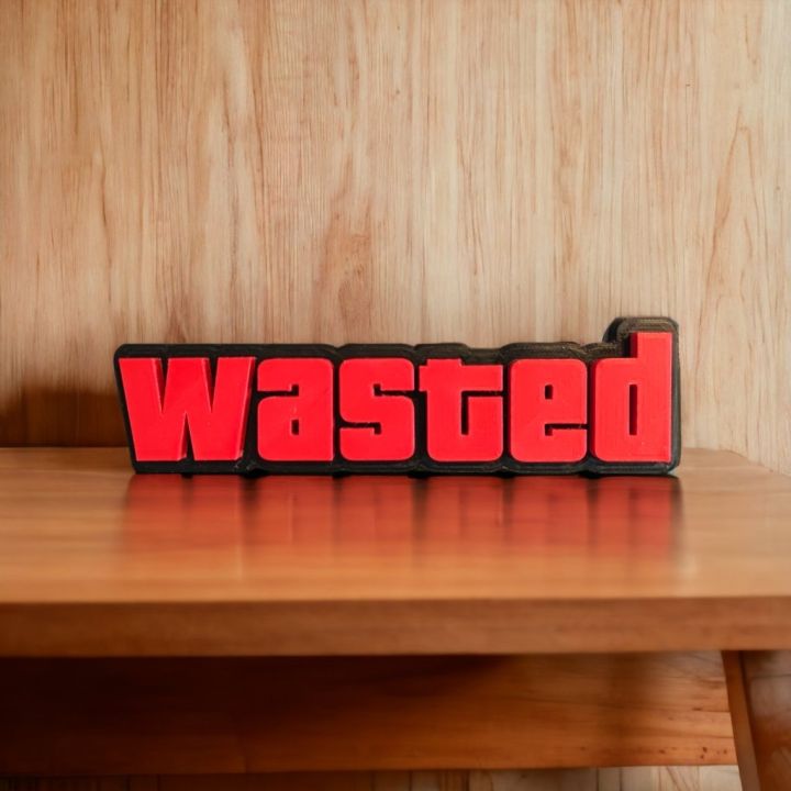 GTA Wasted Busted Stand - GTA Collectible - GTA Room Decoration ...