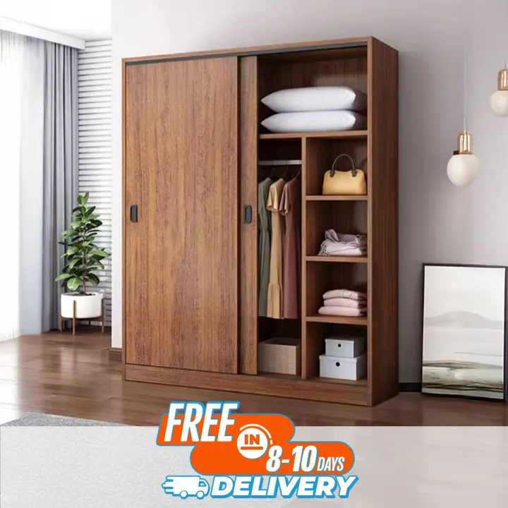 Sliding Door Design Closet Clothes Storage Cabinet, Sliding Door Big ...